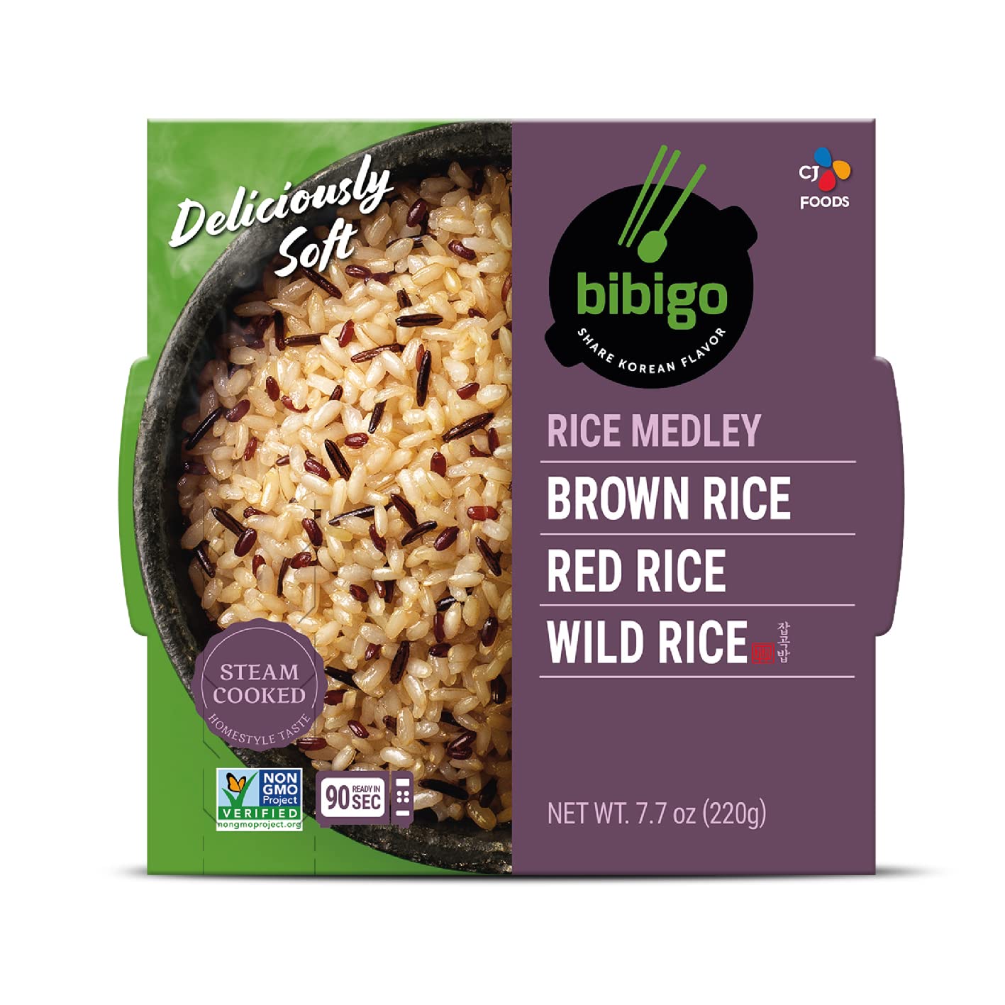 Amazon.com : bibigo Multigrain Rice - Brown & Red & Wild Rice, Instant ...