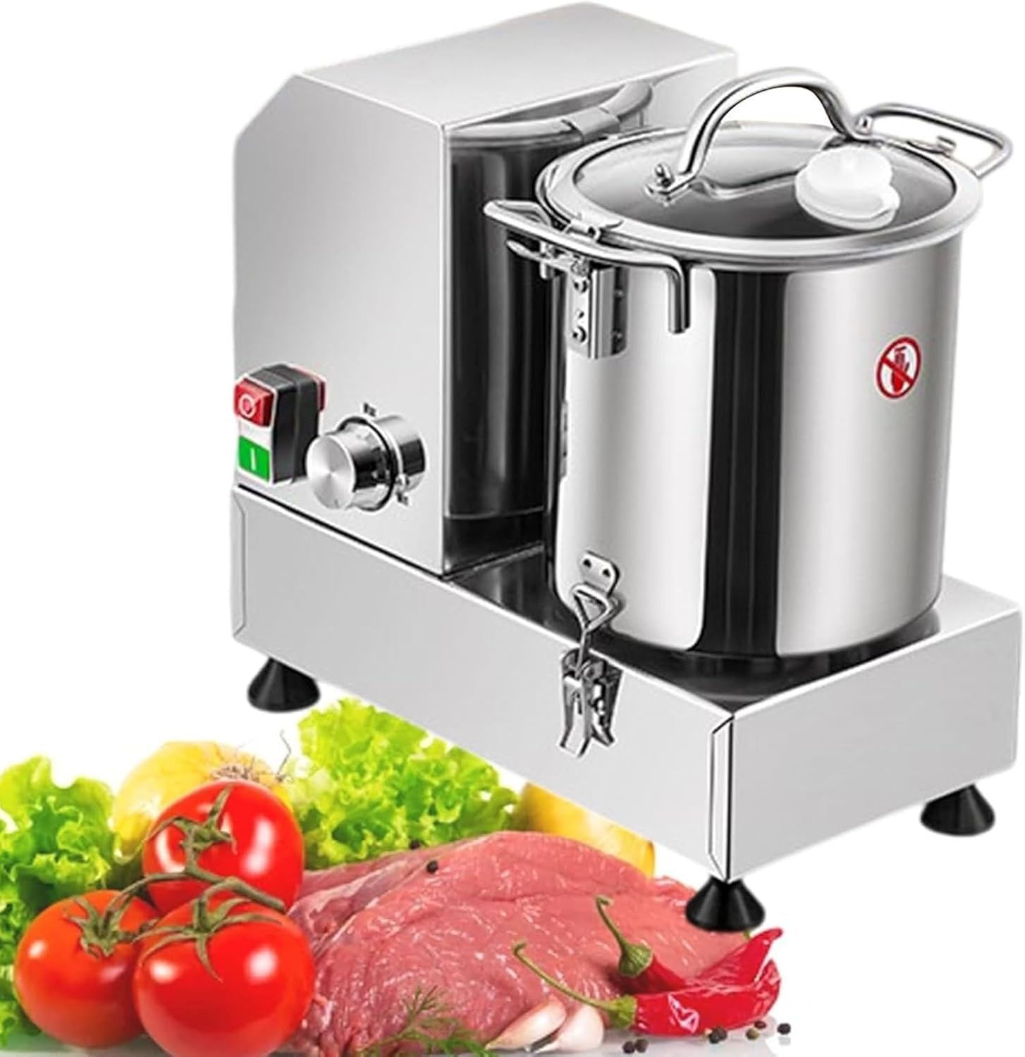Amazon.com: Commercial Food Processor Heavy Duty Electric Vegetable ...