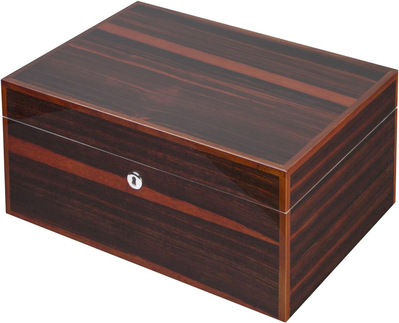 Amazon.com: Visol Townsend Macassar Premium Lacquered Humidor : Health ...