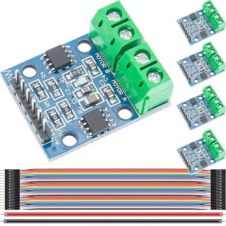 DAOKAI L9110S DC Motor Antriebsmodul,Zwei-Kanal-Motor Angetriebene 2.5 ...