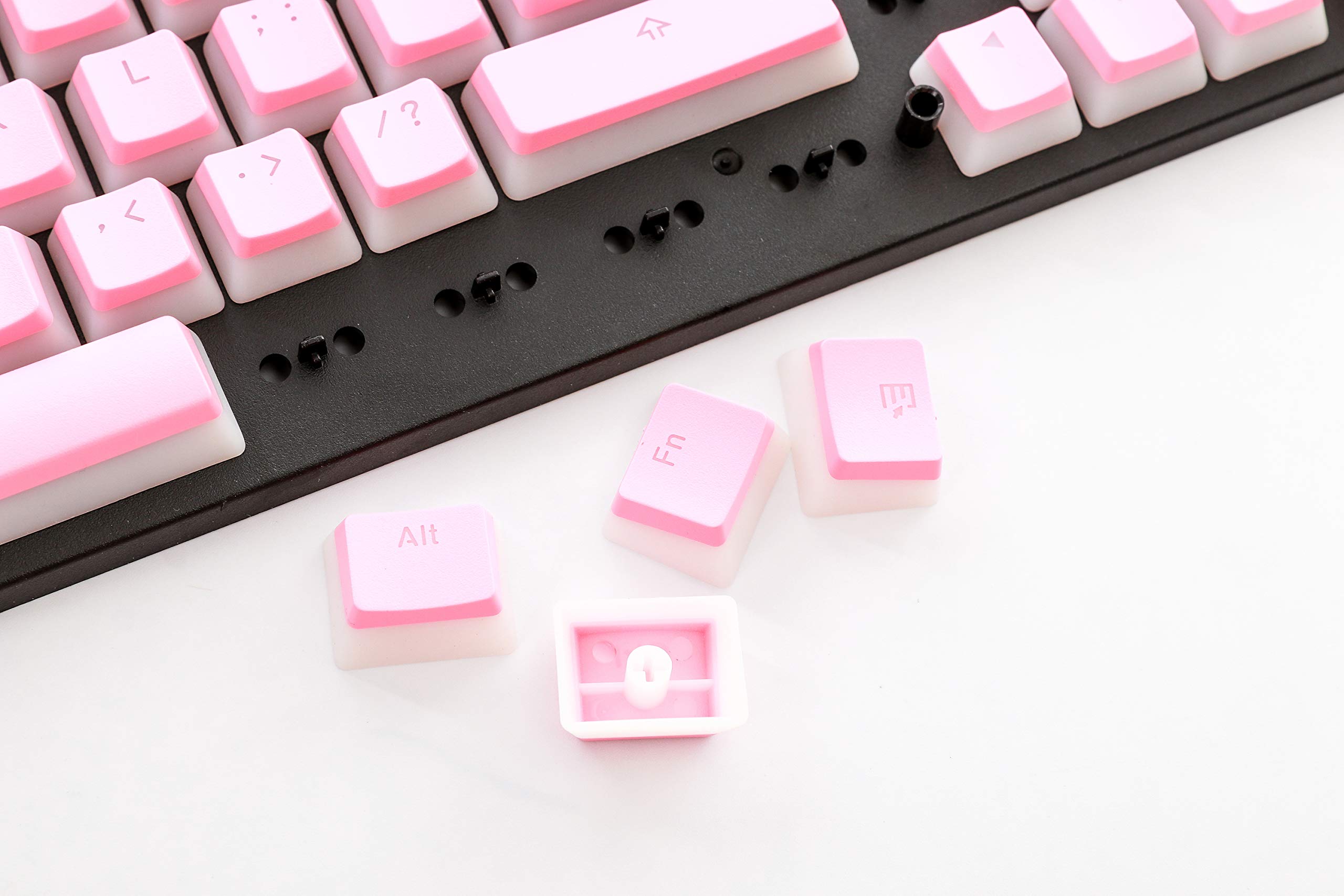 Buy HK Gaming Pudding Keycaps Set | Doubleshot PBT Keycap Set | Full ...
