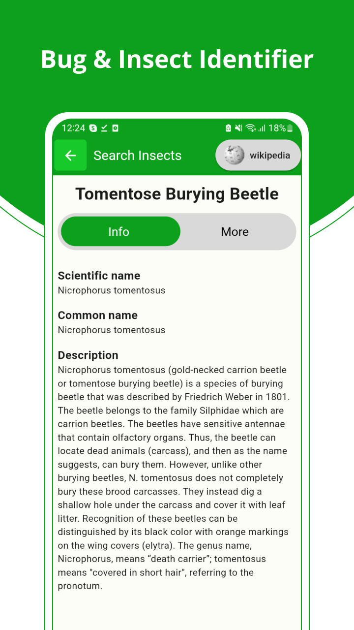 Bug & Insect Identifier - App on Amazon Appstore