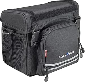 KLICKfix 0274S Unisex - Adult Click Fix Allrounder Handlebar Bag, Black ...