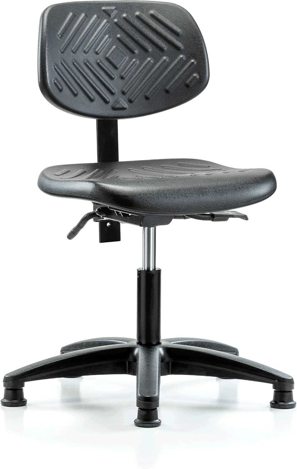 Amazon.com: Perch Stationary Ergonomic Industrial Chair | Desk Height ...