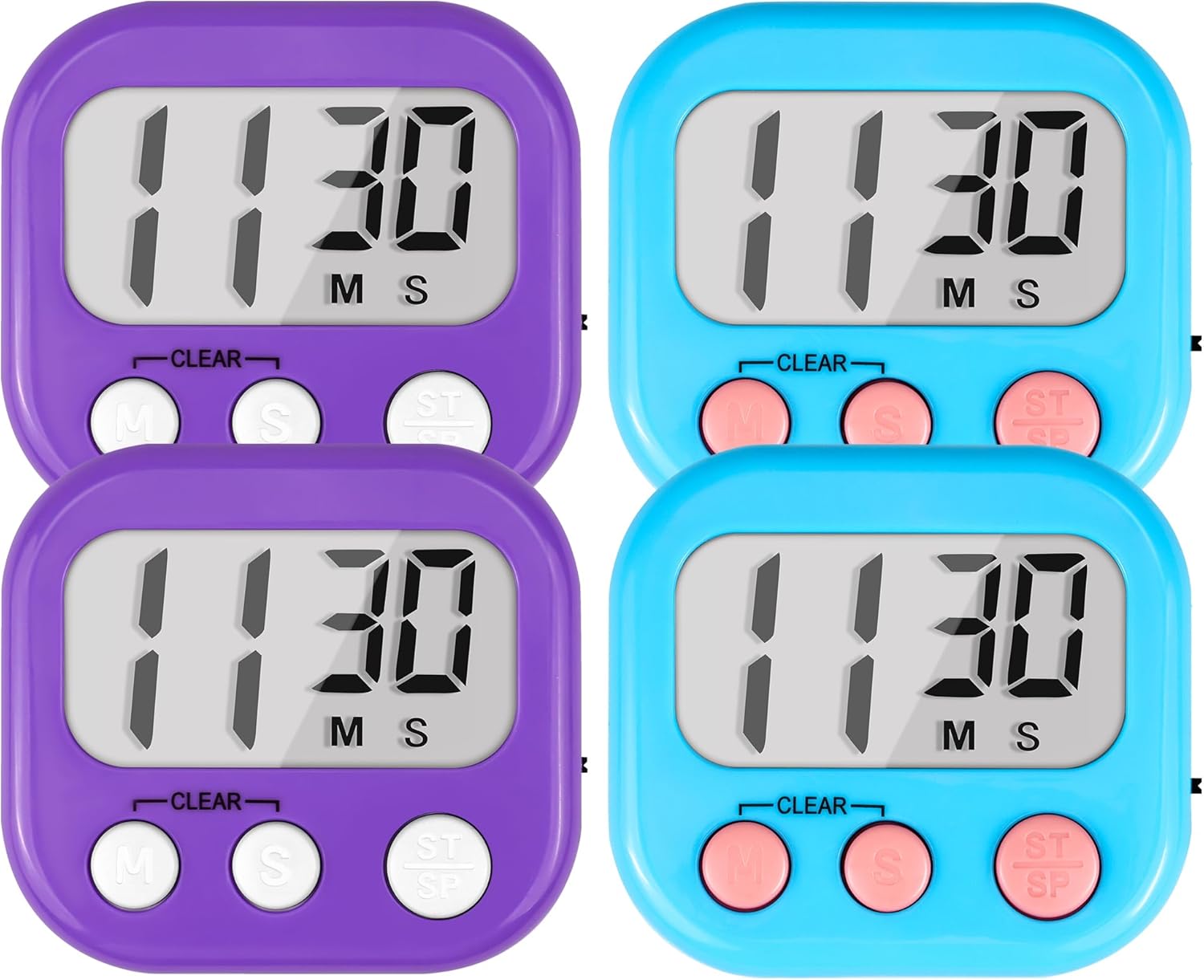 Amazon.com: Timer for Kids Teachers Supplies Digital Kitchen Timers for ...