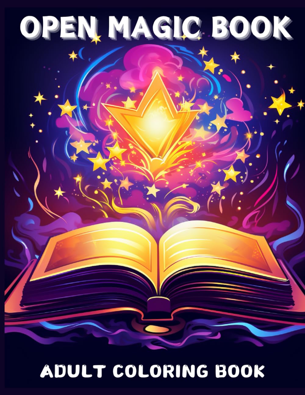 Amazon.com: Open Magic Book - Adult Coloring Book: Step Into the ...