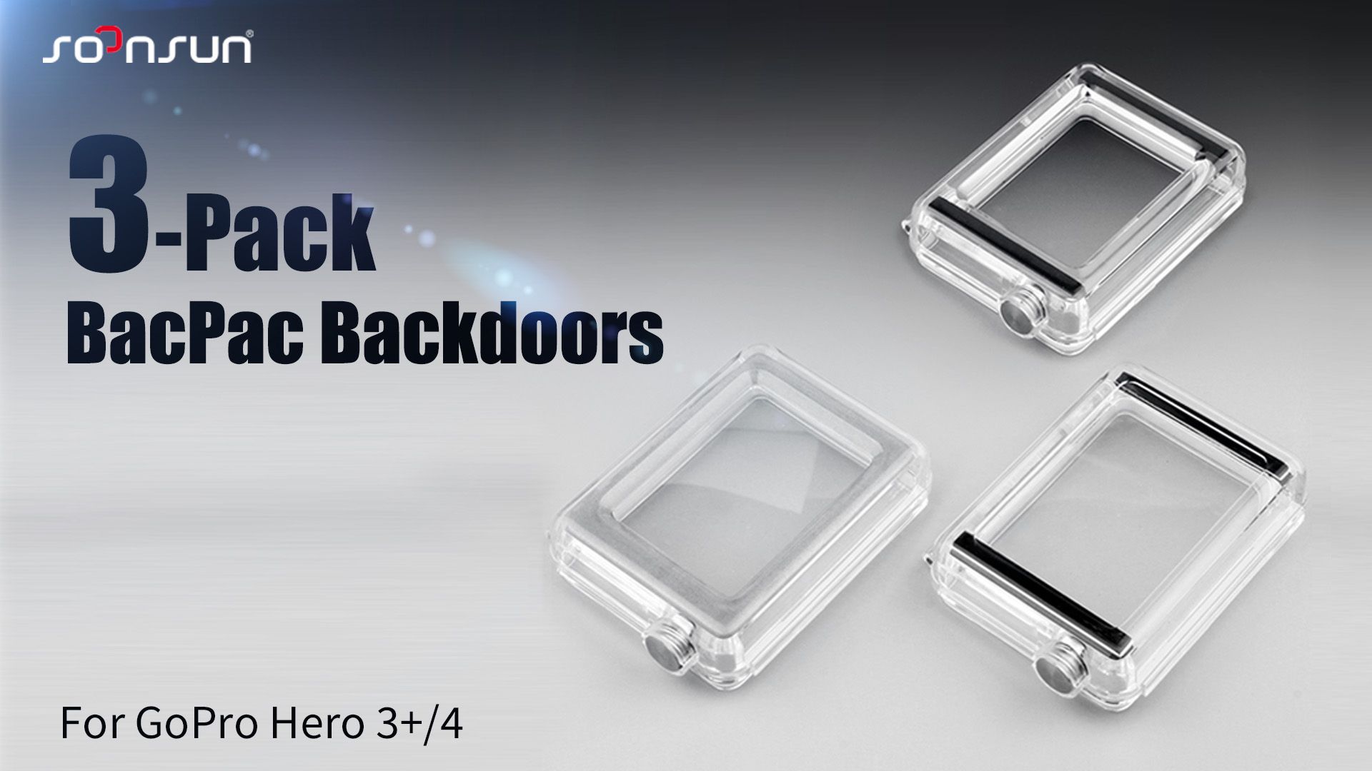 Watch SOONSUN BacPac Backdoor Kit for GoPro Hero 3/3 /4 Housing on ...