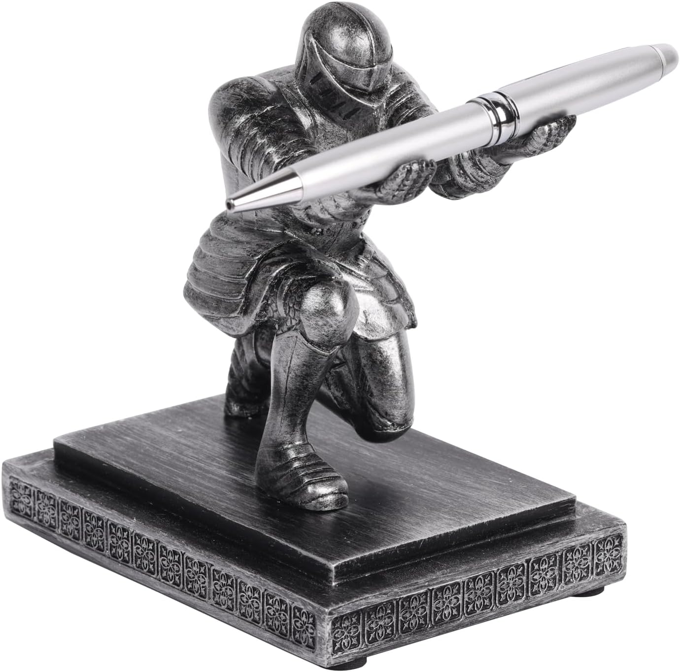 Amazon.com: MENZOM Knight Pen Holder, Desktop Organizer And Accessories ...