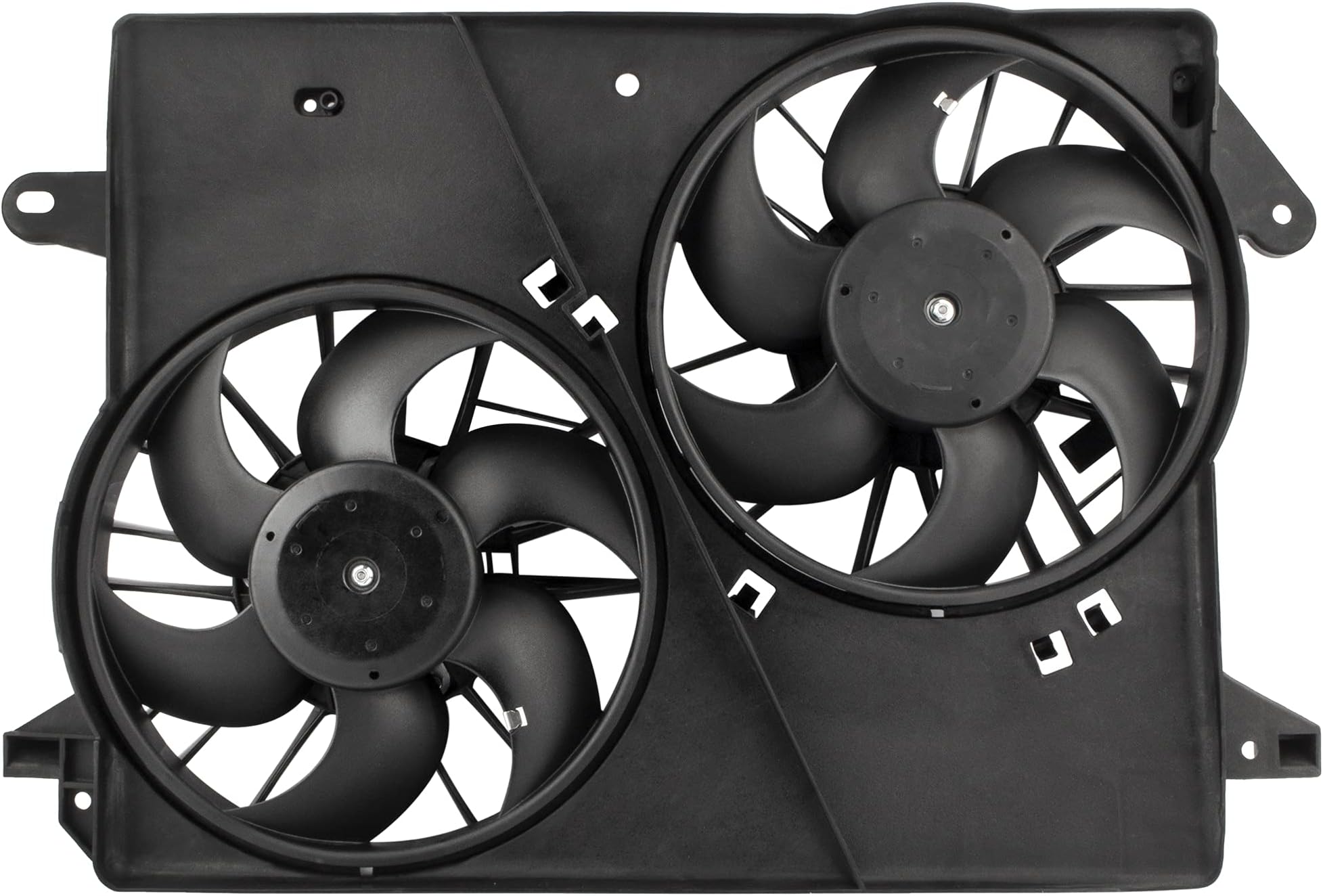 Amazon.com: Marketplace Auto Parts Auxiliary Radiator Dual Fan Assembly ...