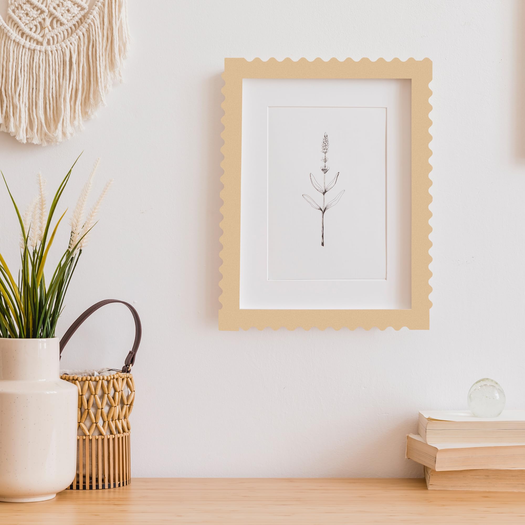 Snapklik.com : Durony 8 Rolls Scalloped Bohemian Bulletin Board Borders ...