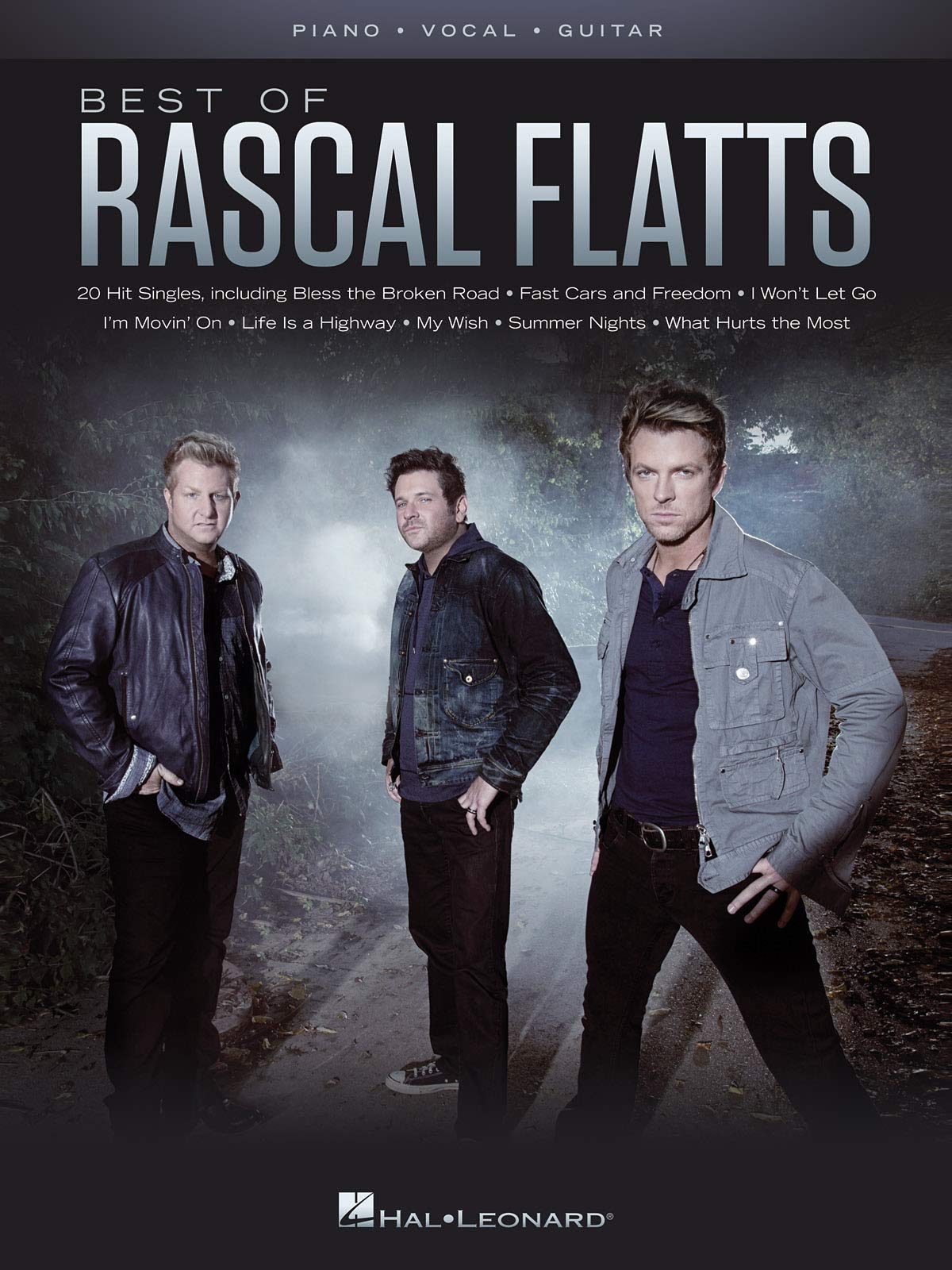 Amazon.com: Best of Rascal Flatts - Piano, Vocal and Guitar Chords ...