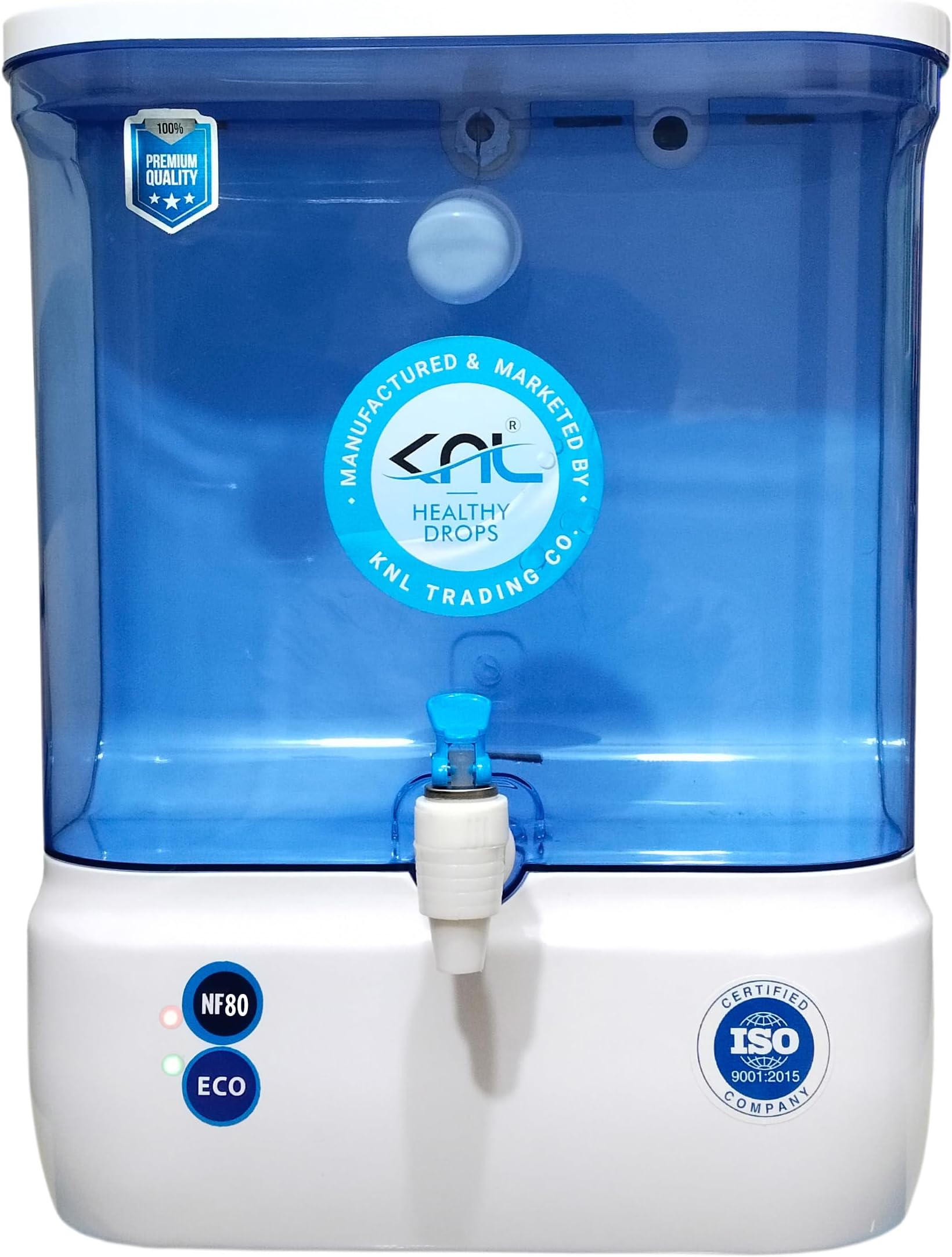 KNL Eco NF80, Nanofiltration/NF + SS UV water purifier (Blue & white ...