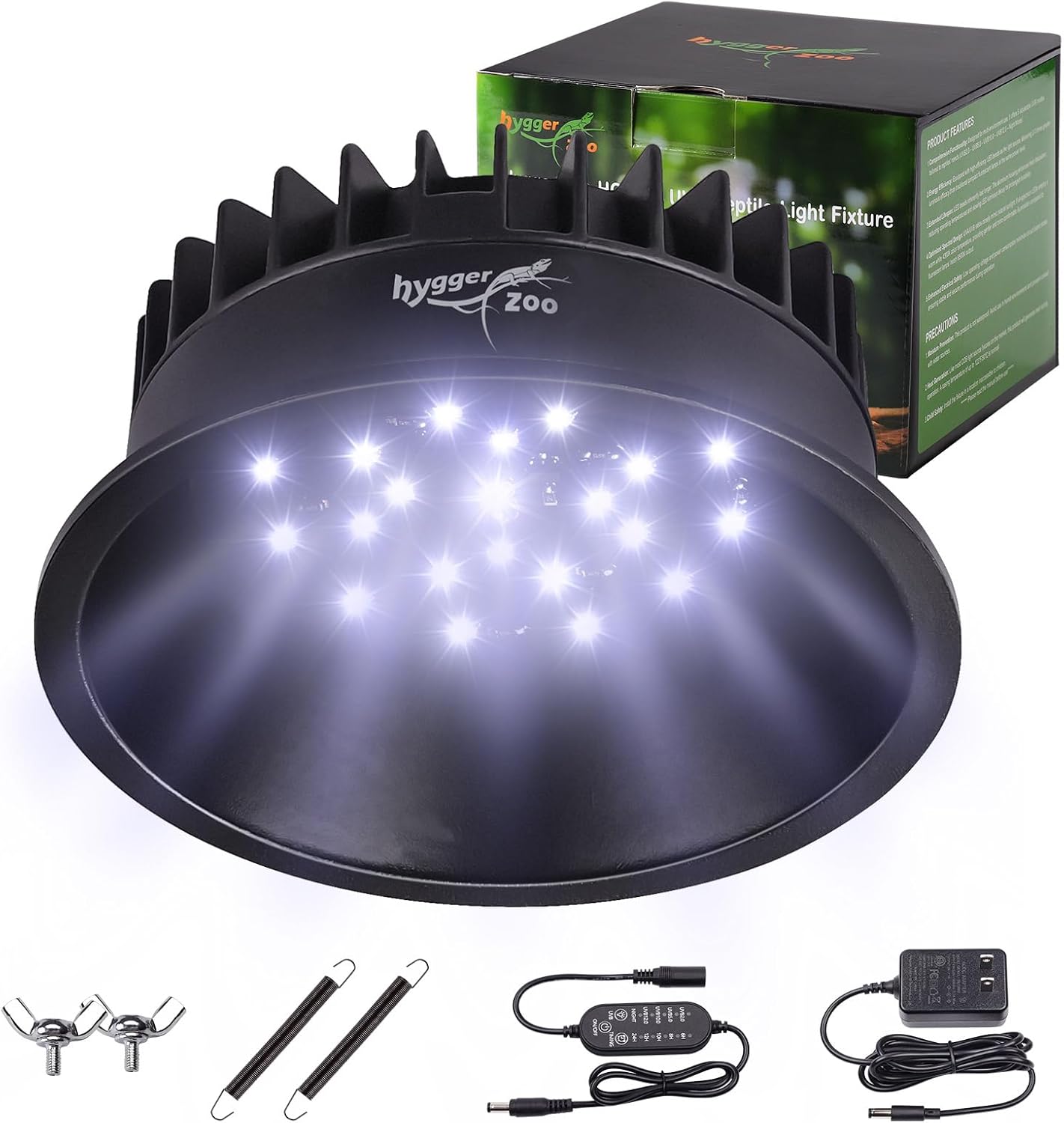 Amazon.com : UVB Light for Reptiles, UVA UVB Reptile Light Fixture with ...