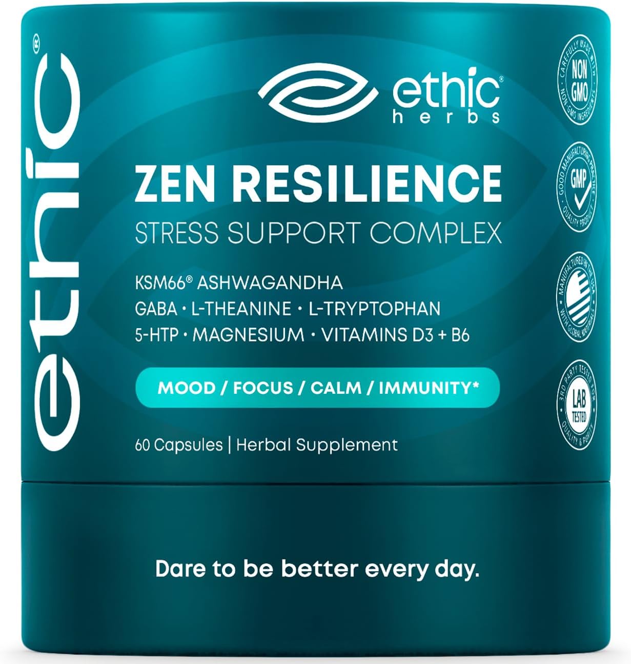 Amazon.com: Zen Shield - KSM-66 Ashwagandha Capsules with L Theanine ...