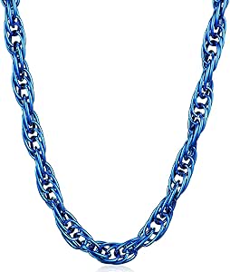 Quelay 40" Heavy Rope Chain Hip Hop Rapper Chain 80s 90s Costume Rapper ...