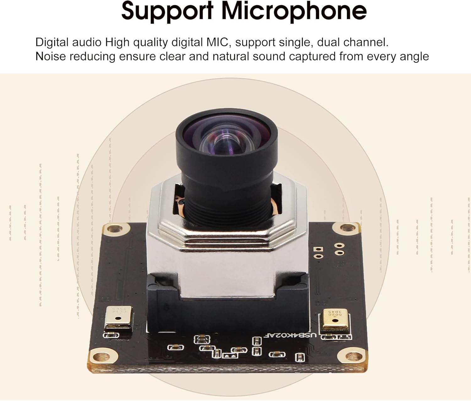 SVPRO Autofocus 4K USB Camera Module with Microphone, Ultra HD Mini USB ...