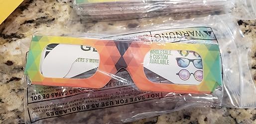 Amazon.com: GloFX Paper Cardboard Diffraction Glasses – Geometric ...