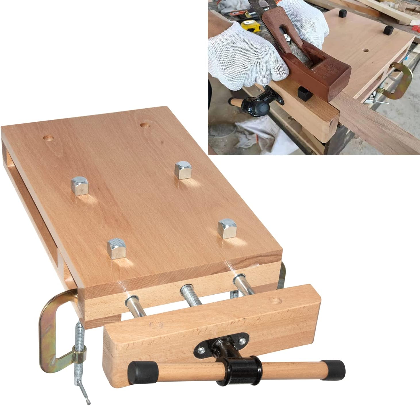 lehom Smart Workstation Pro Vise Top Woodworking Vise for Workbench ...