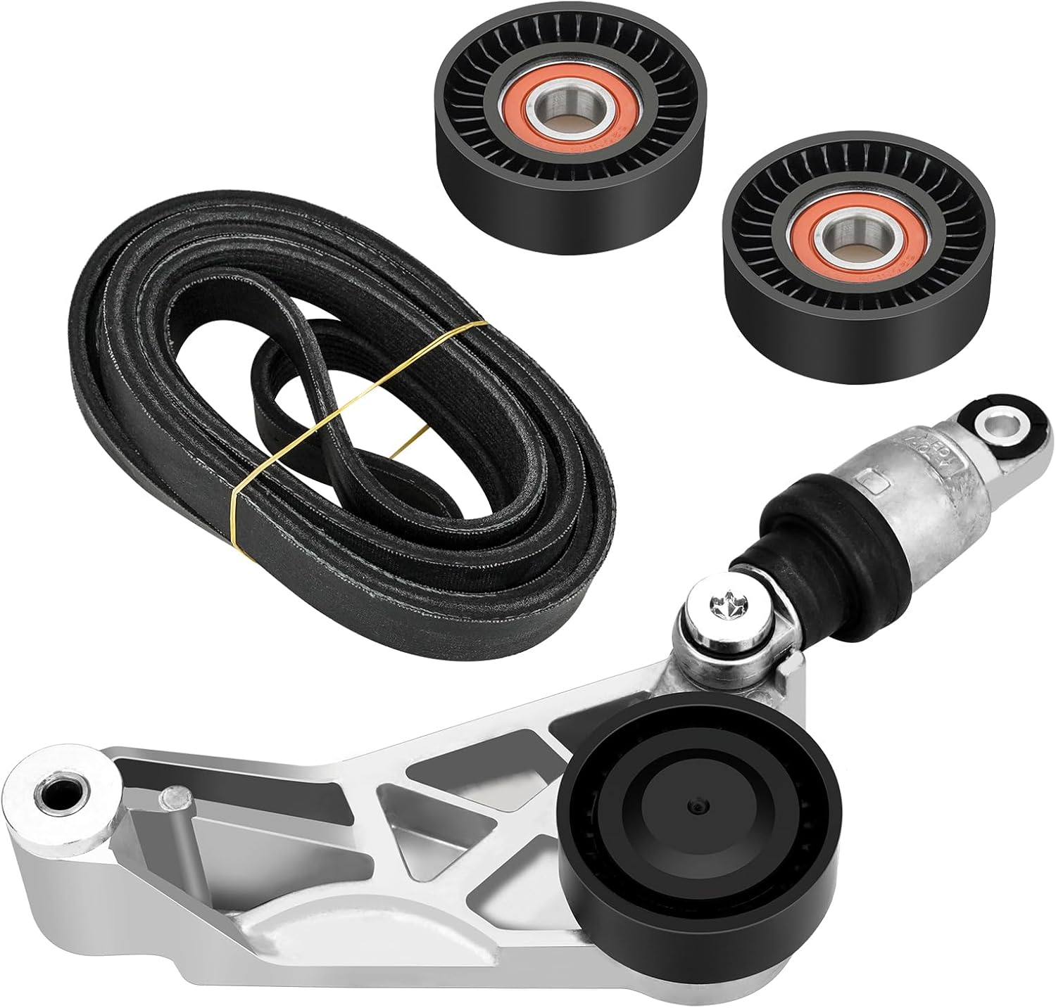 Amazon.com: 4627038AA Drive Belt Kit with Belt Tensioner & Idler ...