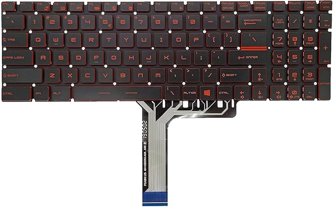Amazon.com: Replacement Keyboard for MSI GS75 GP75 GE75 GF75 GL65 GL75 ...