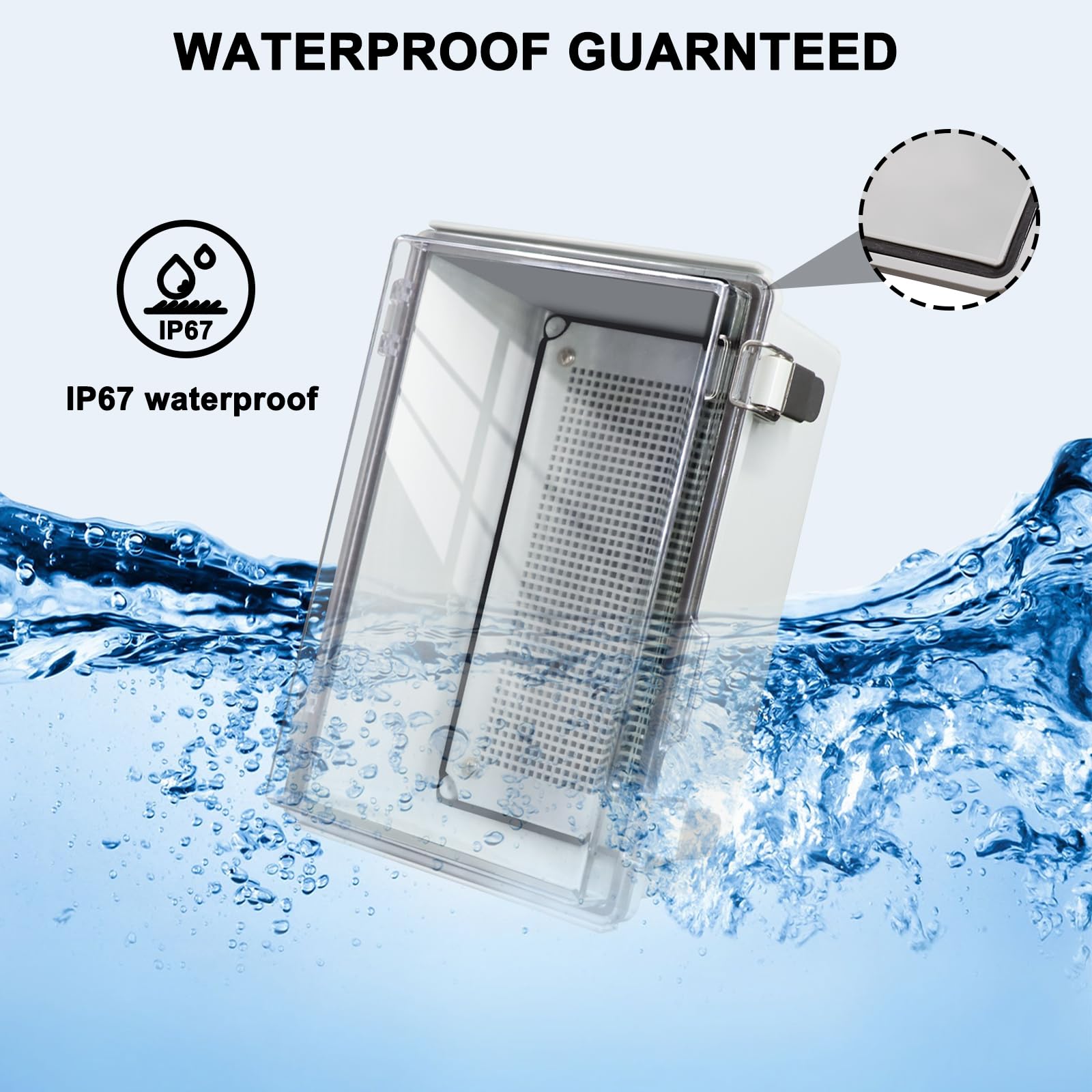 Snapklik.com : Wocloer Outdoor Waterproof Junction Box 87"x67"x43 ...