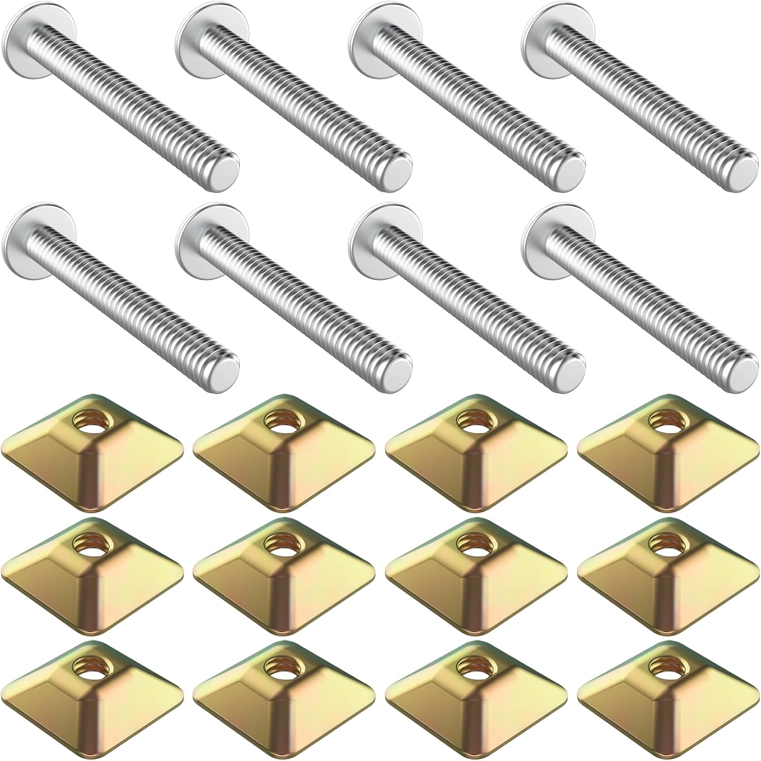 8 PCS Anti-Theft Sign Mounting Hardware Kits for U Channel Post, Post ...