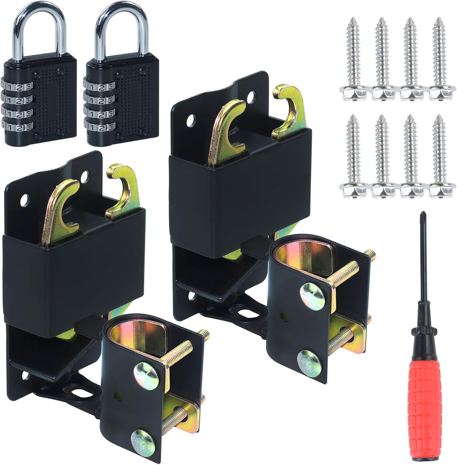 Amazon.com: GUSUHAWK 2 Pack S16100700 Two Way Lockable Gate Latch(Small ...