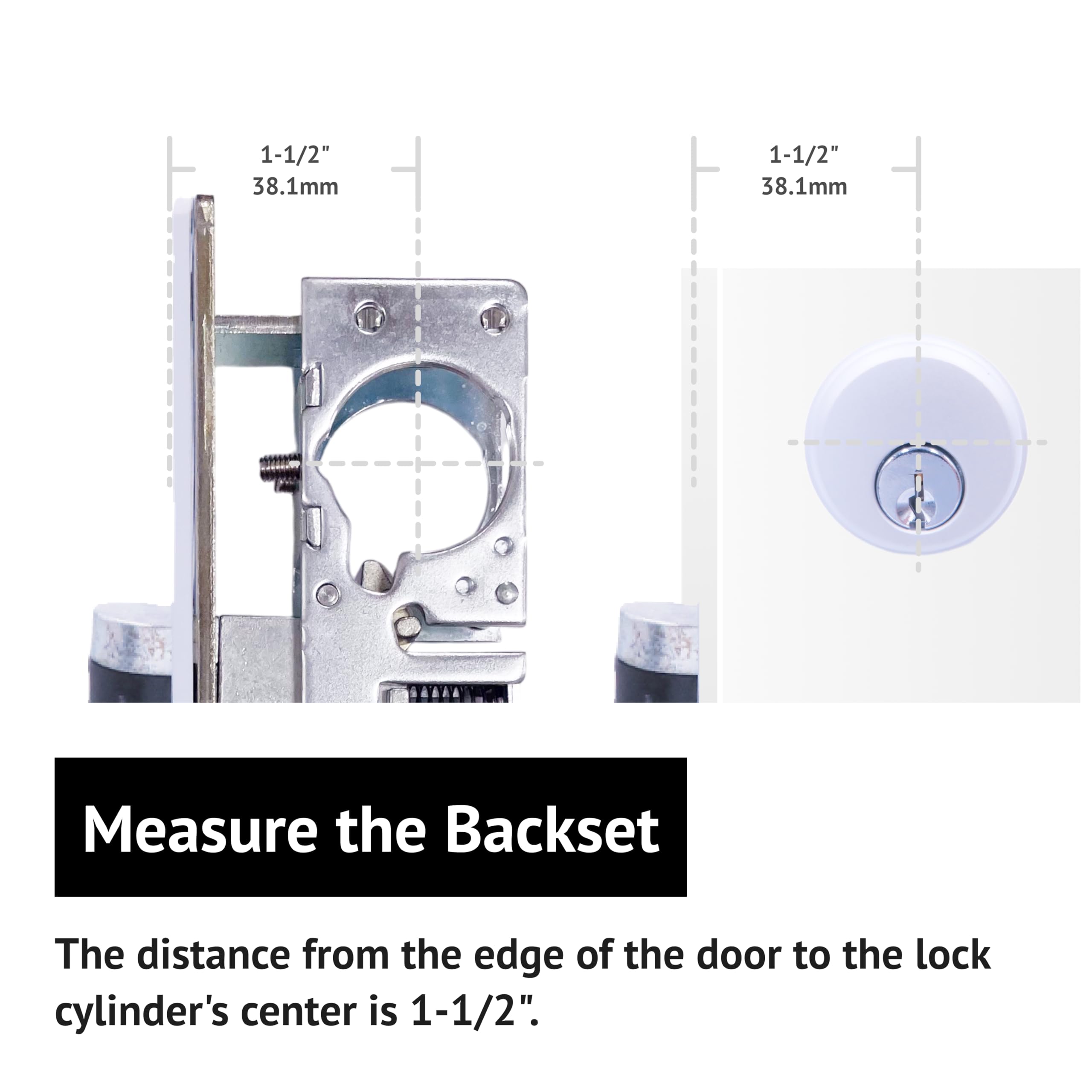 Snapklik.com : Elox Narrow Stile Aluminum Door Mortise Deadlatch Lock ...