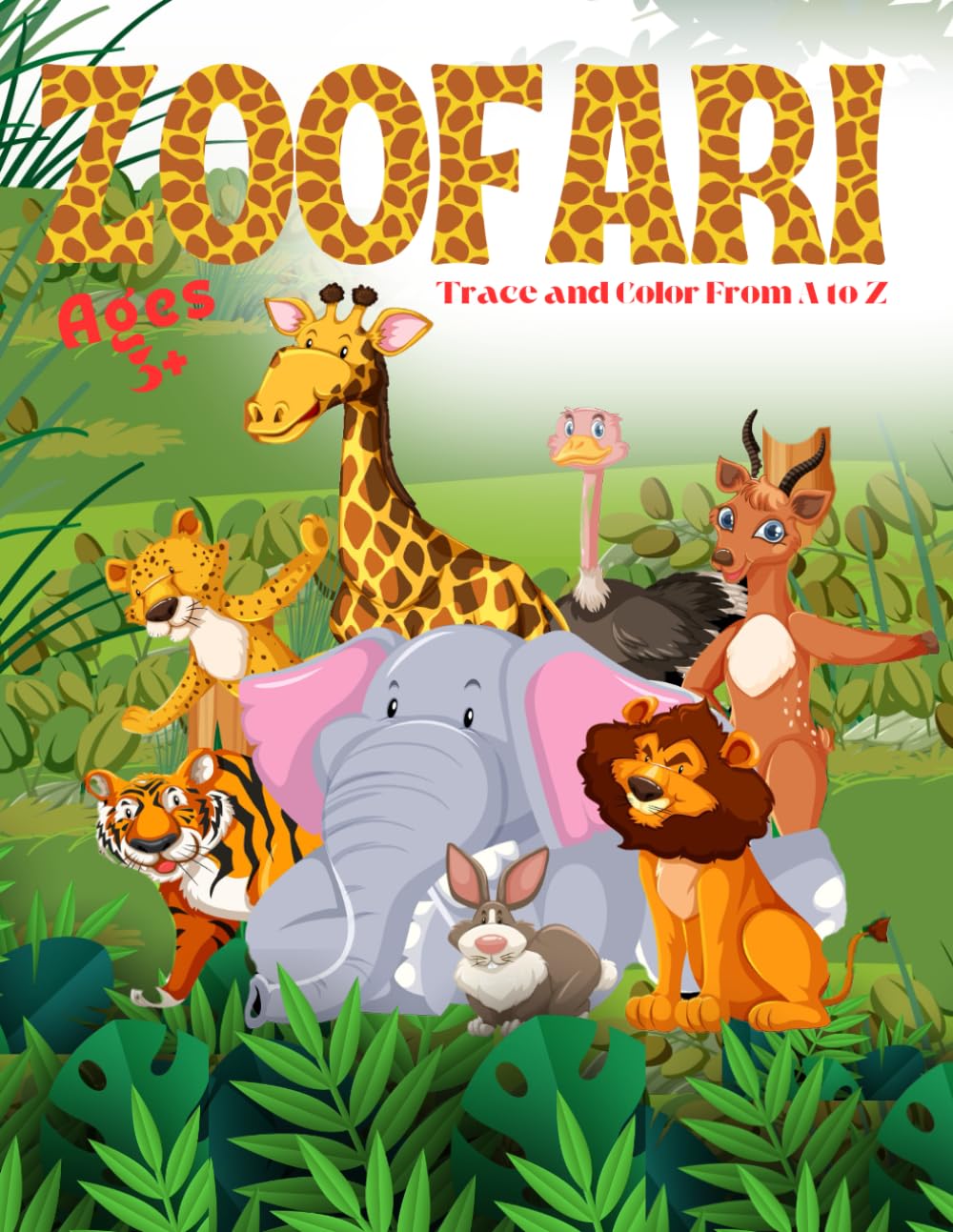 Zoofari Trace And Color From A To Z | Desertcart INDIA
