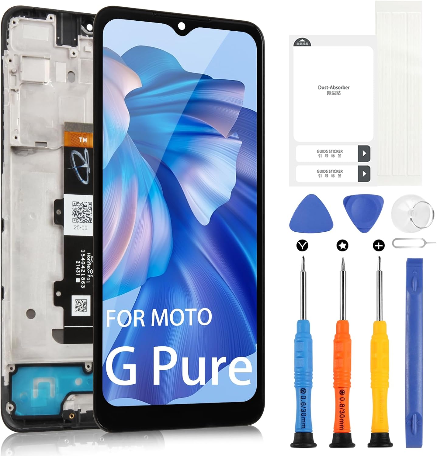 Amazon.com: for Motorola Moto G Pure Screen Replacement, for Moto G ...