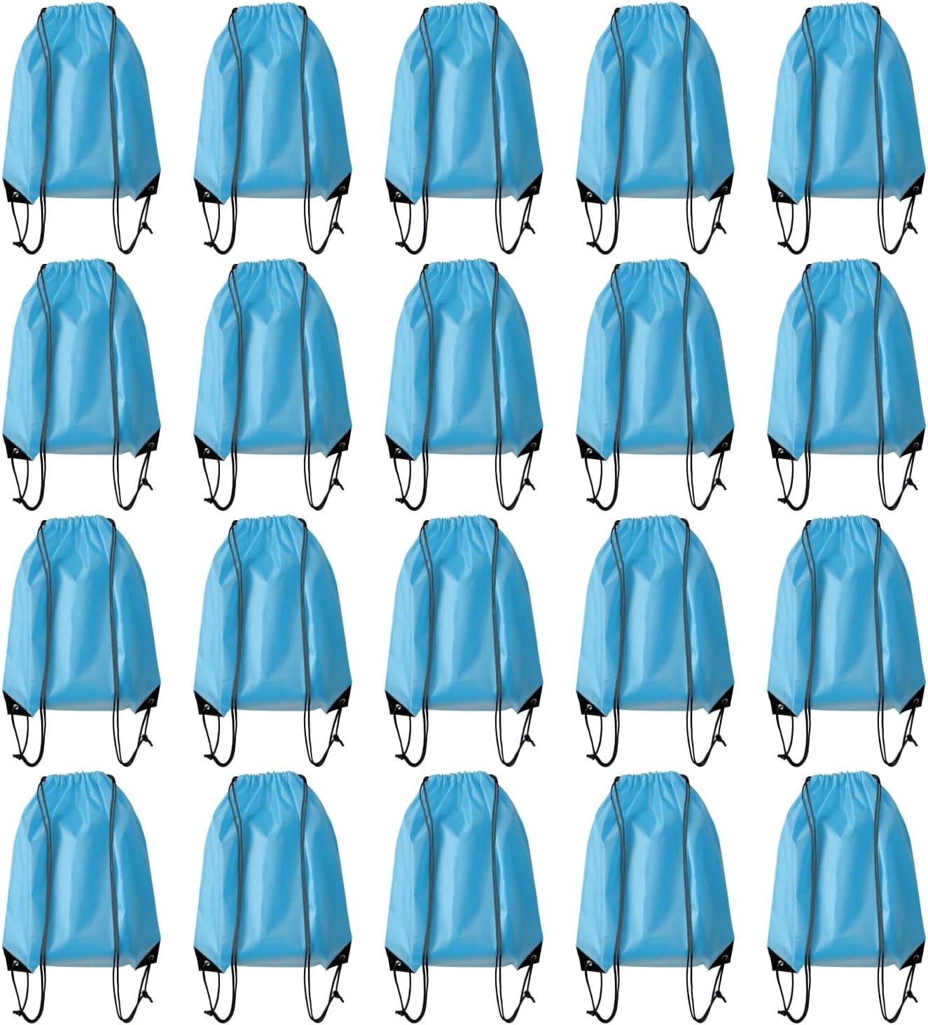 Amazon.com | Drawstring Backpack Bulk 20 Pcs Draw String Backpack Bags ...