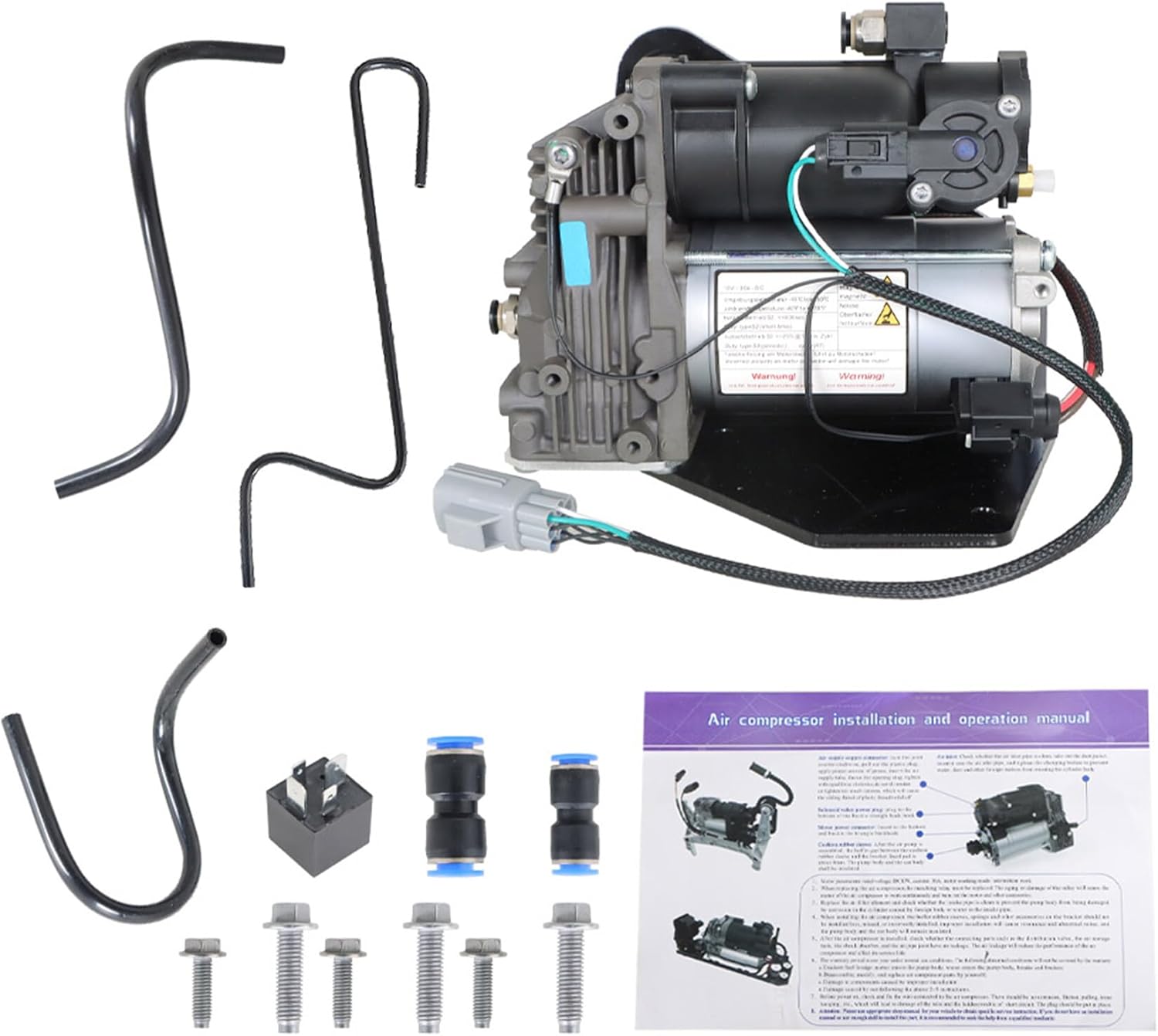 Apriciter Air Suspension Compressor Pump LR045251 Replacement for ...