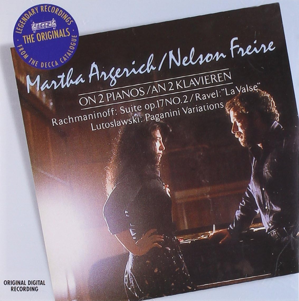 Music for Two Pianos. Martha Argerich & Nelson Freire on 2 Pianos ...