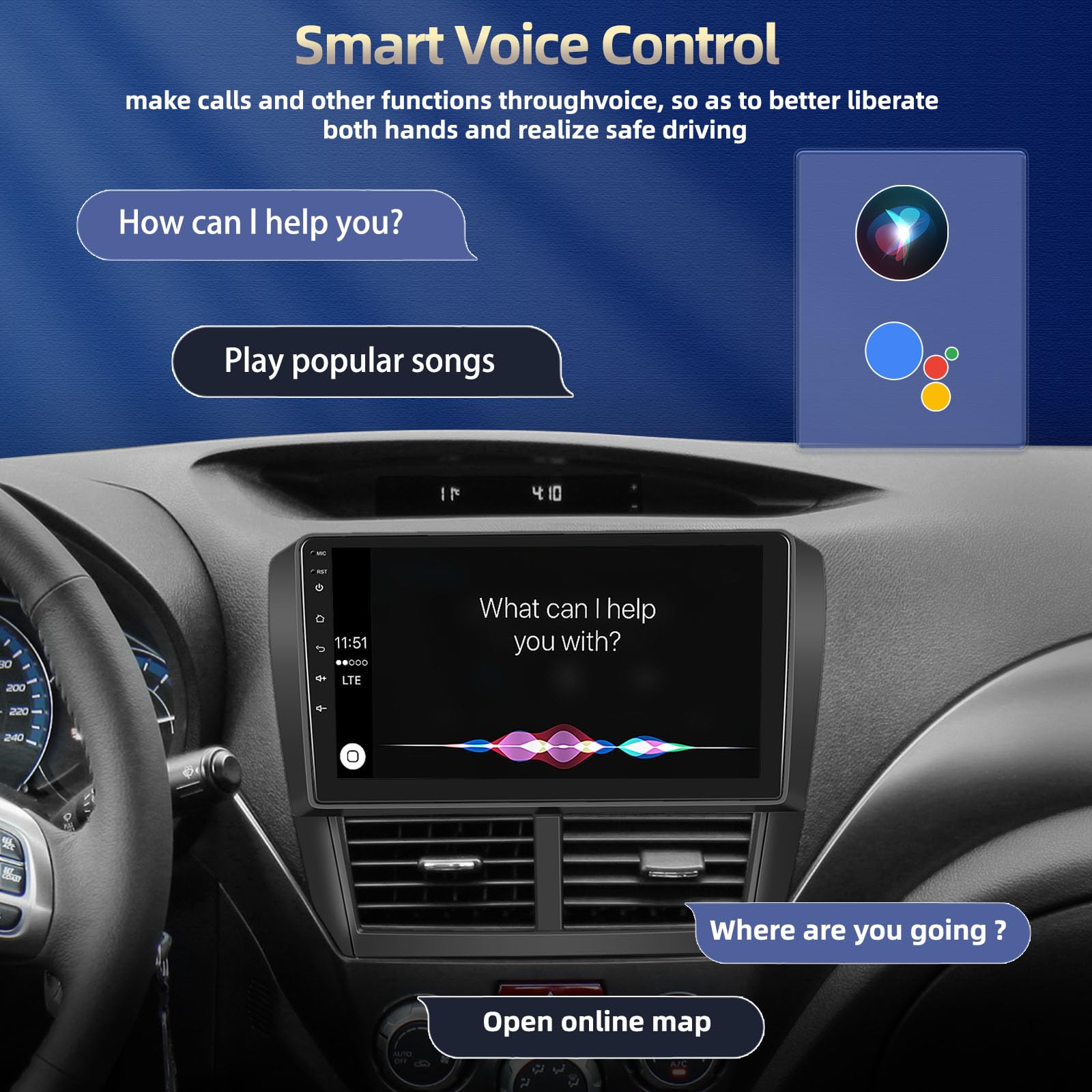Android Head Unit 2 64G] Car Radio For Subaru Impreza WRX STI 2003 2004 ...