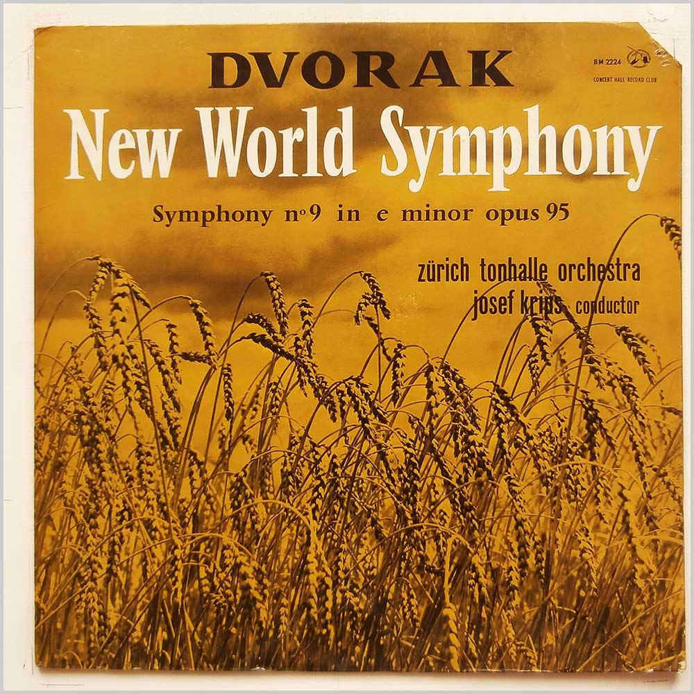 Amazon.com: Dvorak: New World Symphony No.9 in C Minor [LP]: CDs & Vinyl
