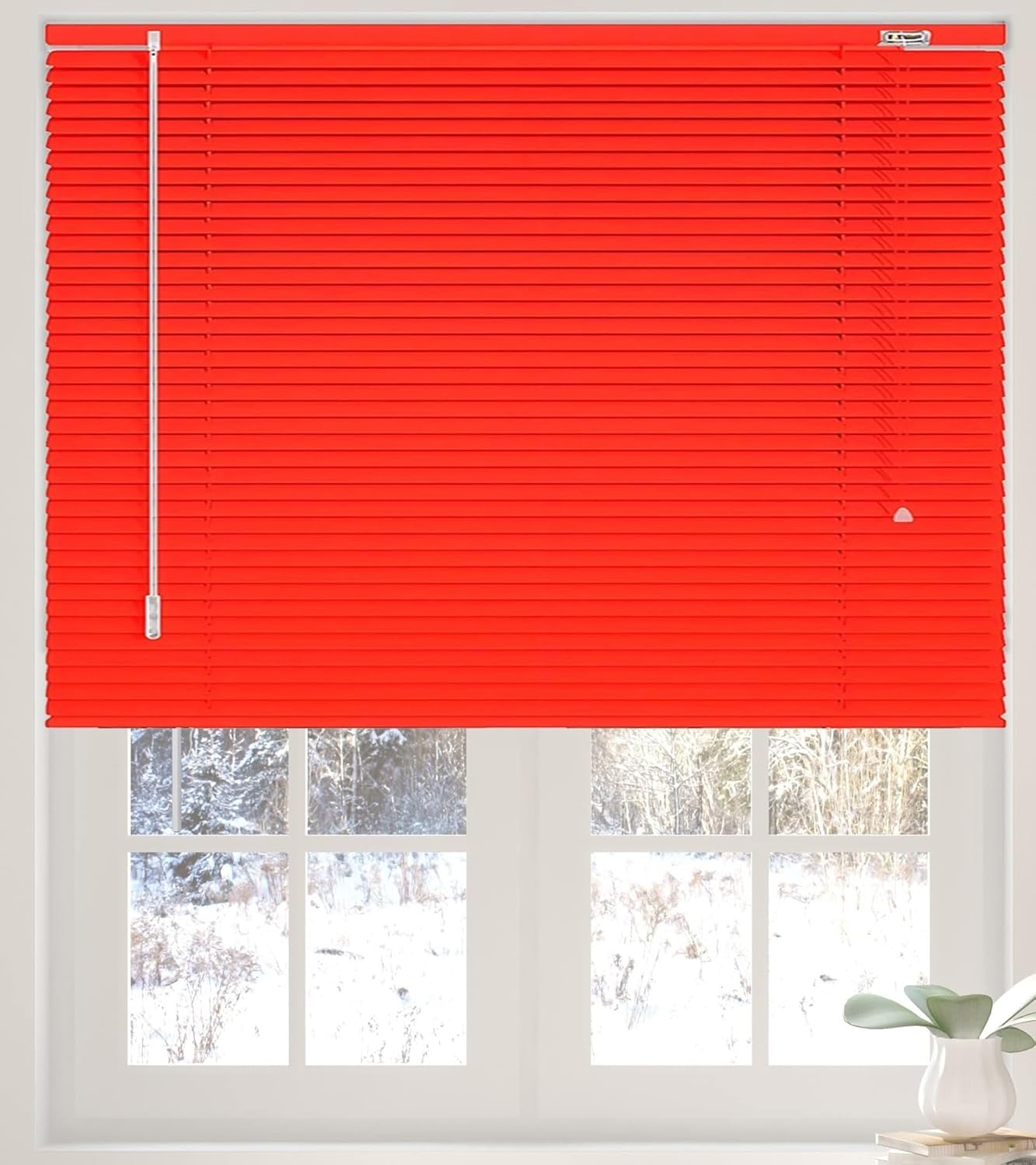 Amazon.com: Aluminum Mini Blind Cordless for Windows 18" 20" 22" 24" 26 ...