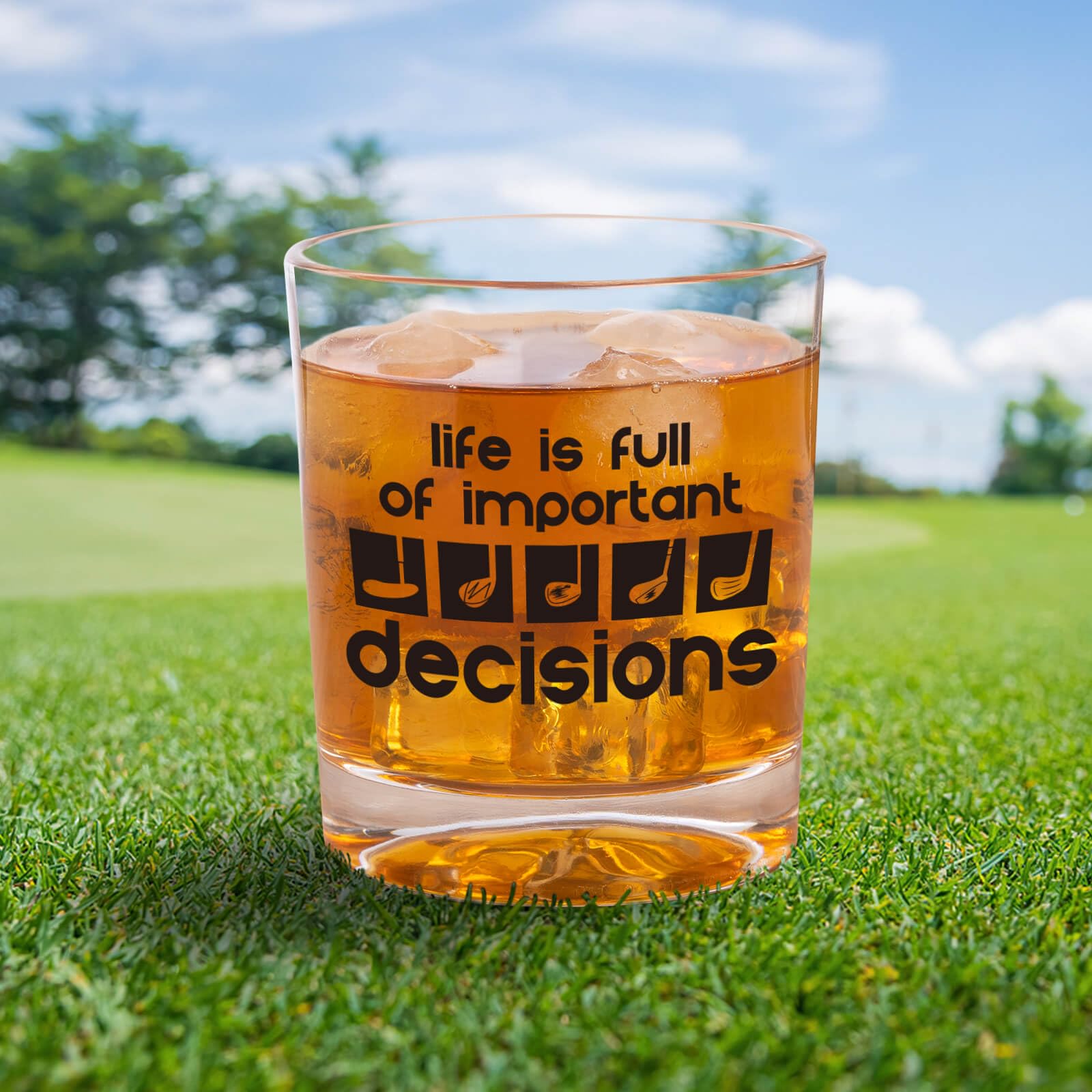 Amazon.com | Golf Gifts For Men, Life Is Full Of Important Choices Golf ...