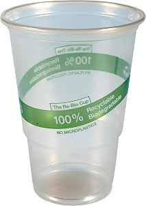 Amazon.com: Abena Re-Bio Plastic Drinking Cups: Biodegradable in Nature ...