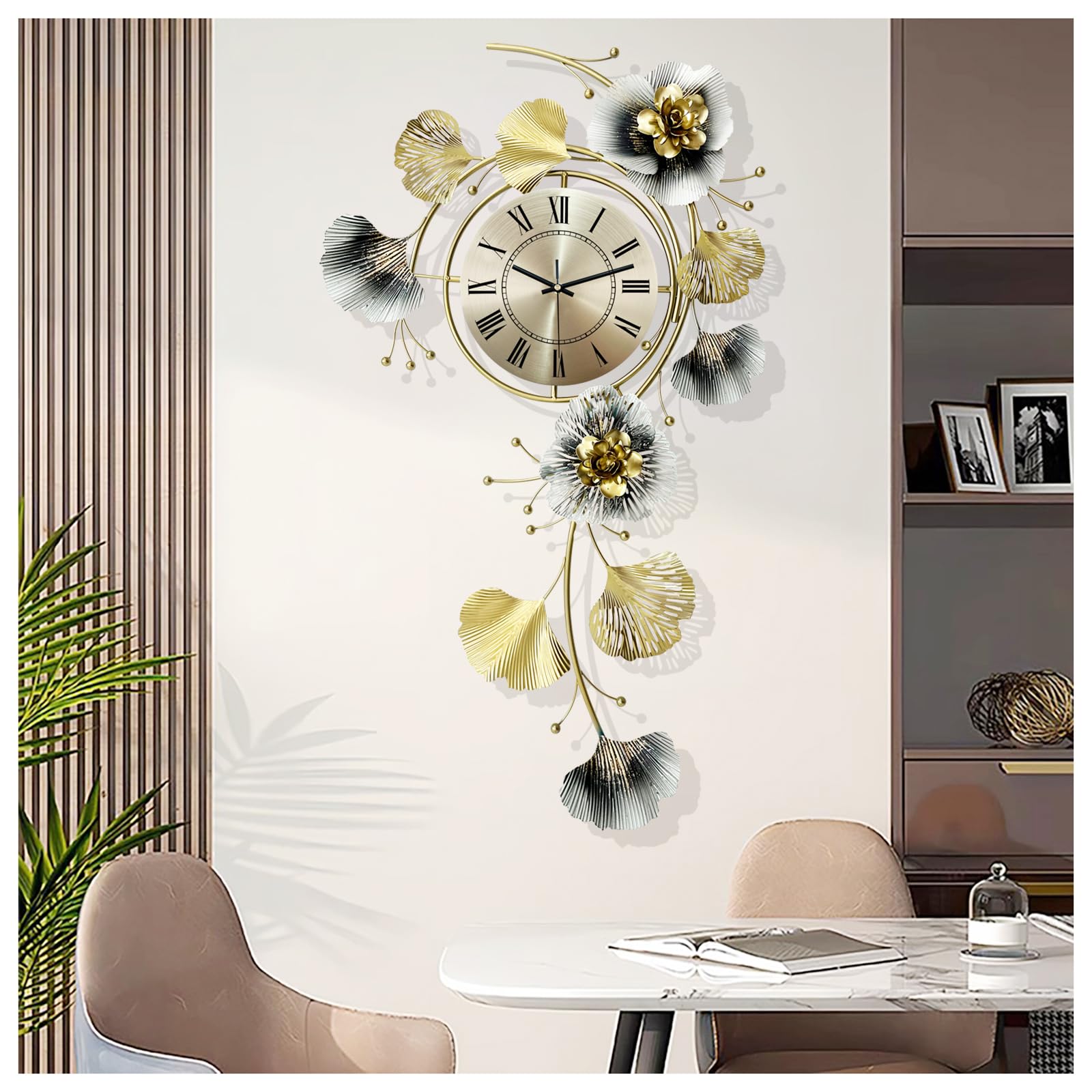 Large Wall Clocks for Living Room Decor,Modern Home Wall Decorative ...