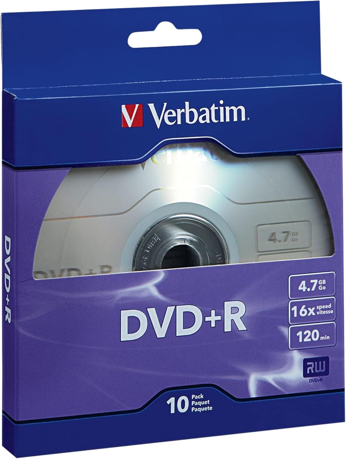 Amazon.com: Verbatim® DVD+R Bulk Box, Pack Of 10 : Electronics