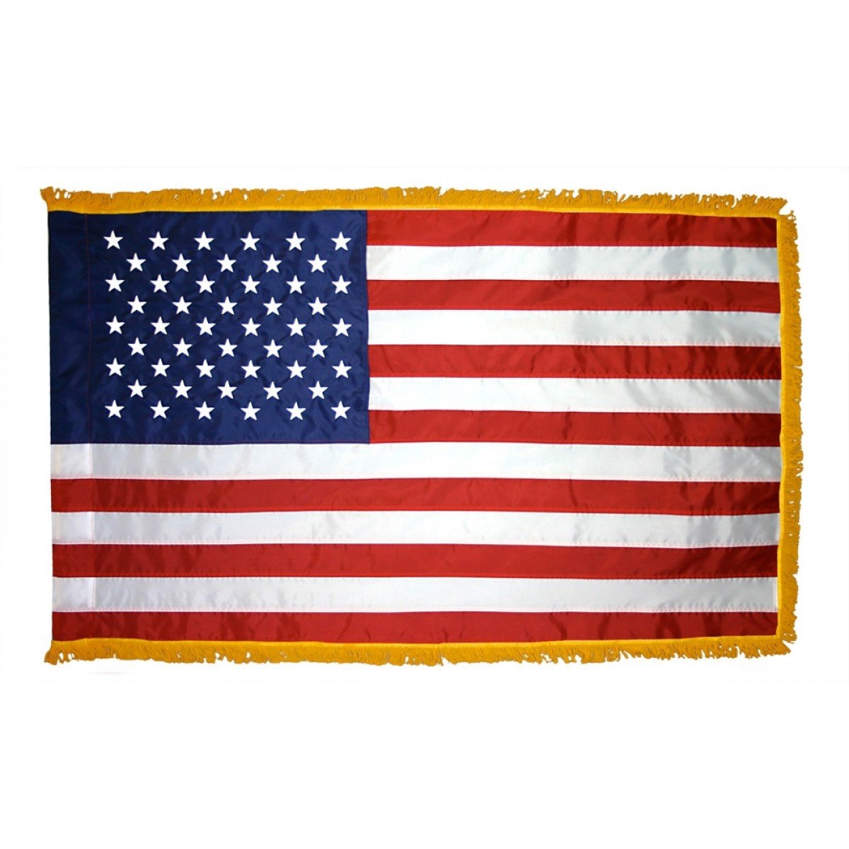 Buy US Flag Factory 8 FT American Flag Indoor Set with Wood Pole ...