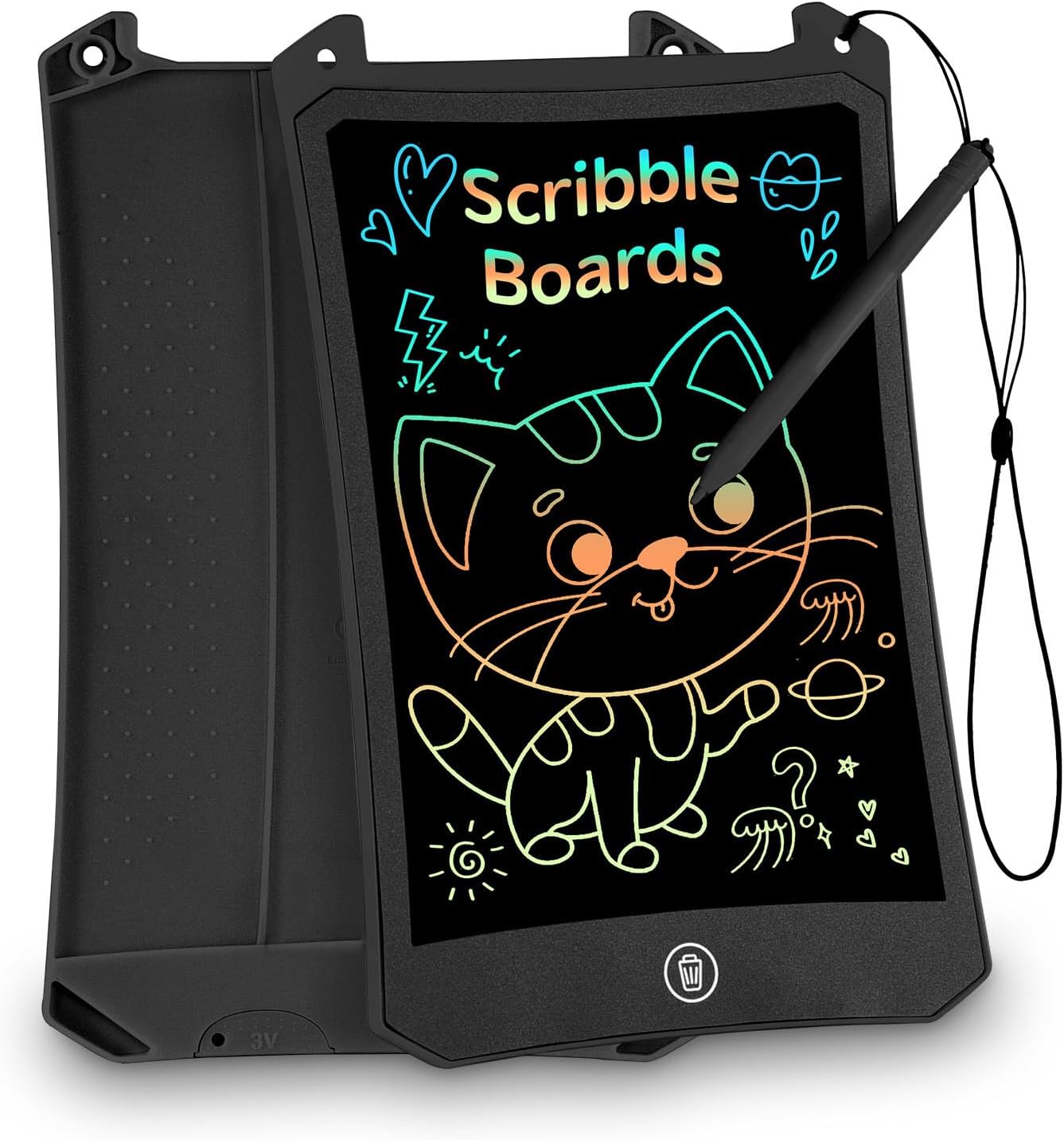 Bunte LCD Schreibtafel Kinder 16 Zoll, Maltafel Zaubertafel Digital ...