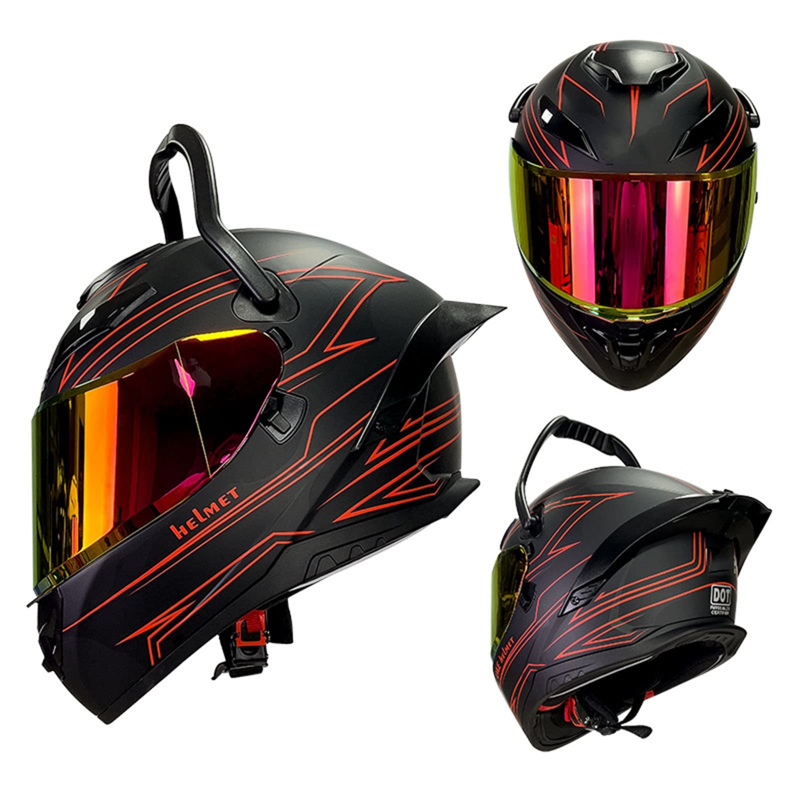 Youth Motorcycle Helmets Wulfsport Youth Iconic Helmet Fluo
