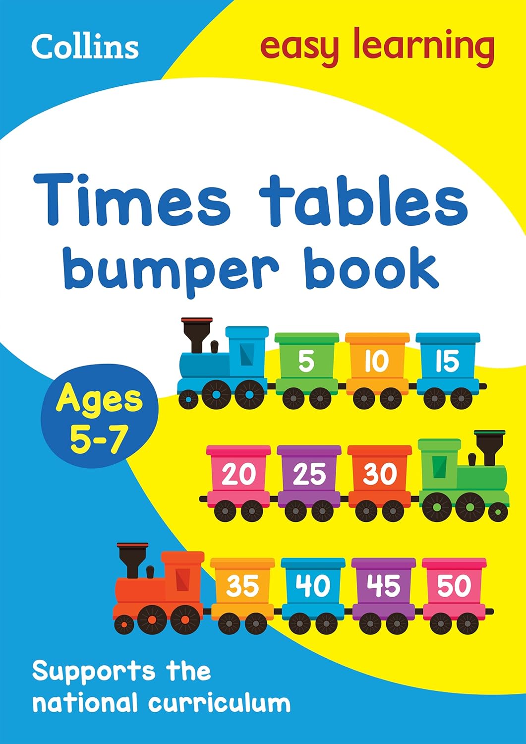 Times Tables Bumper Book Ages 5-7: Ideal for home learning (Collins ...