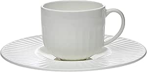 Amazon.com | Godinger Cup and Saucer for Tea Coffee Mugs for Hot ...