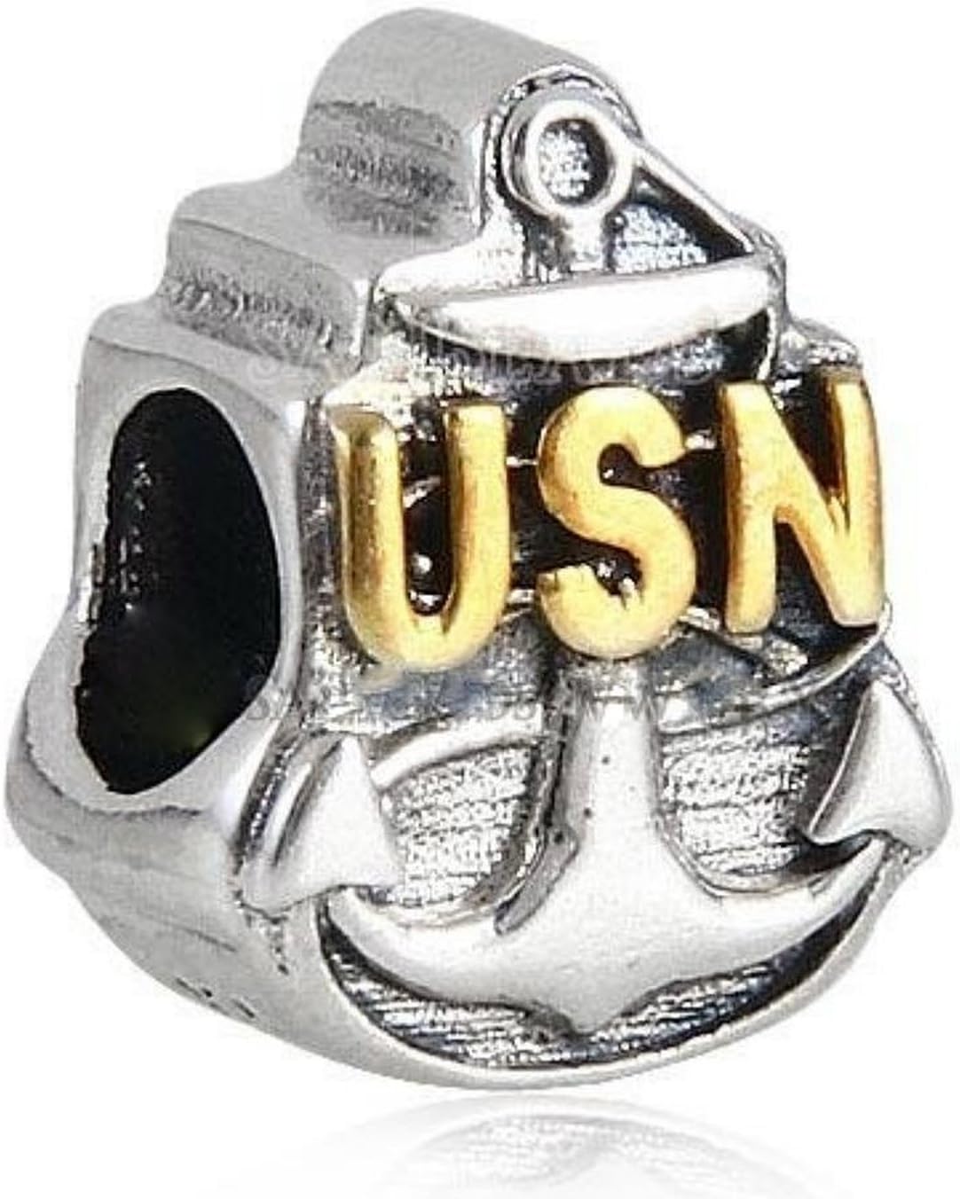 Amazon.com: United States Military Anchor 925 Sterling Silver US Navy ...