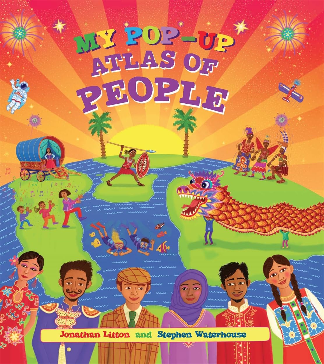My Pop-up Atlas of People: Litton, Jonathan: 9781783701476: Amazon.com ...