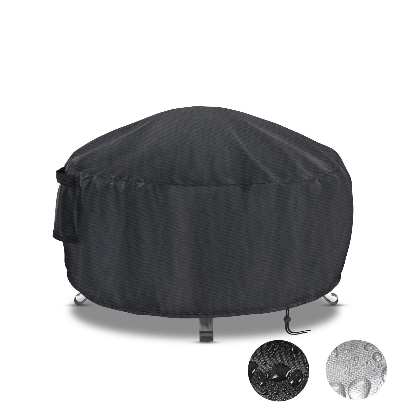 Snapklik.com : Fire Pit Cover Round, Firepit Covers Round 50 Inch ...