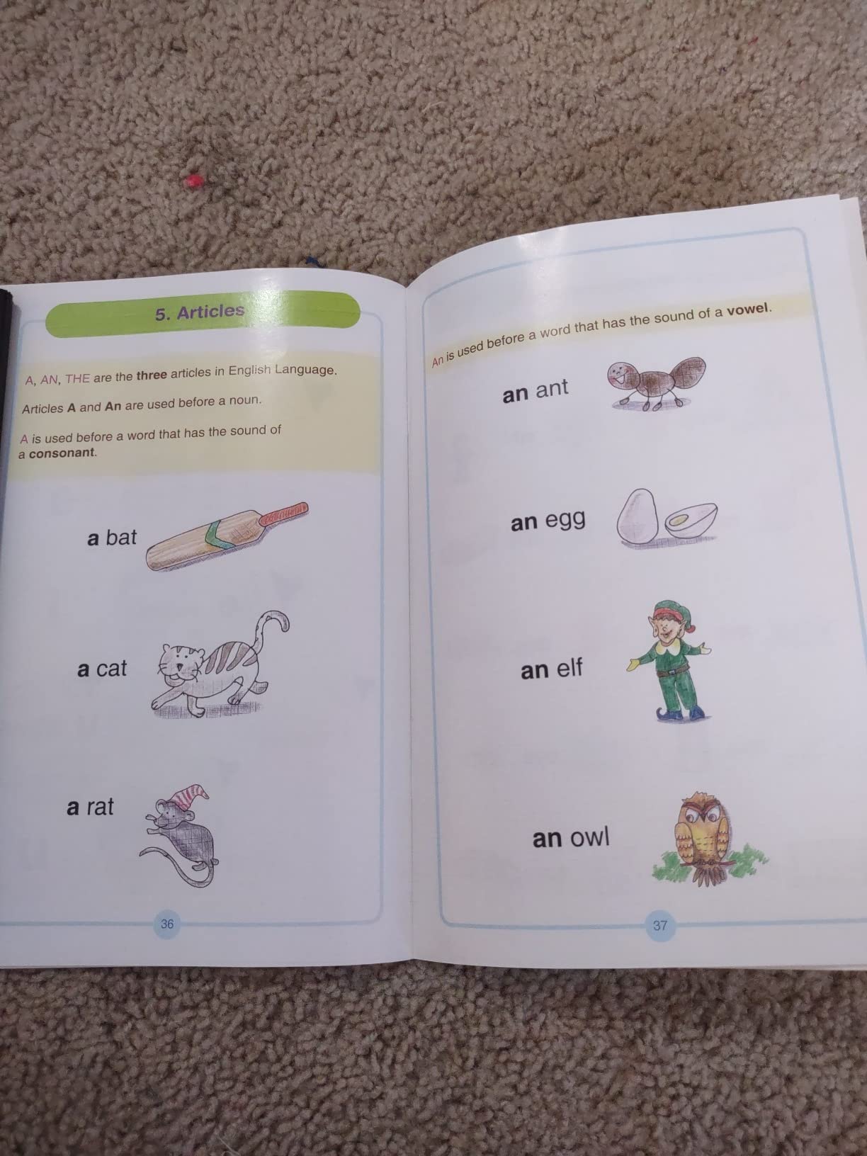 Nurture Elementary English Learning Book For Kids|5 To 7 Year Old ...