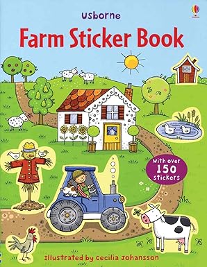 Farm Sticker Book (Sticker Books): Taplin, Sam, Johansson, Cecilia ...